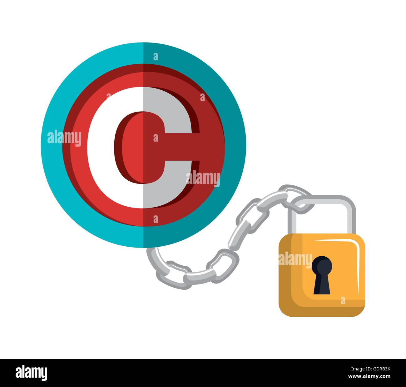 Protected by copyright Stock Vector Images - Alamy