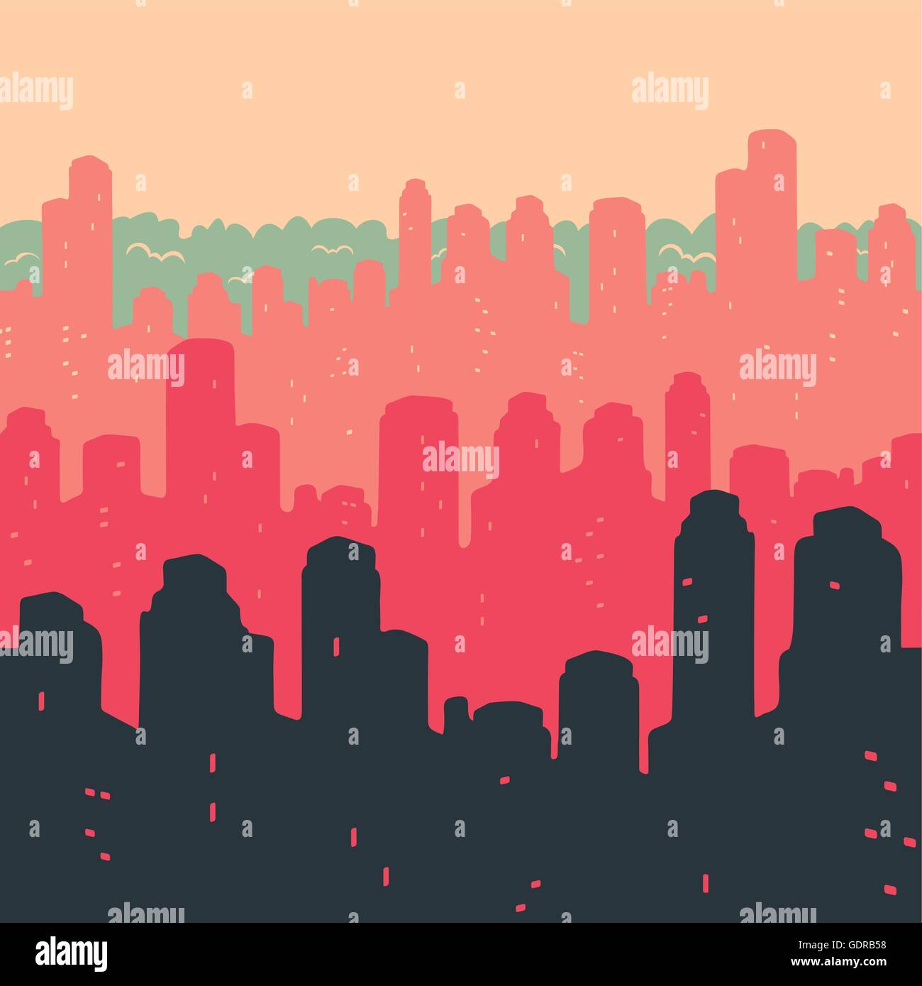 City housing pattern Stock Vector Images - Alamy