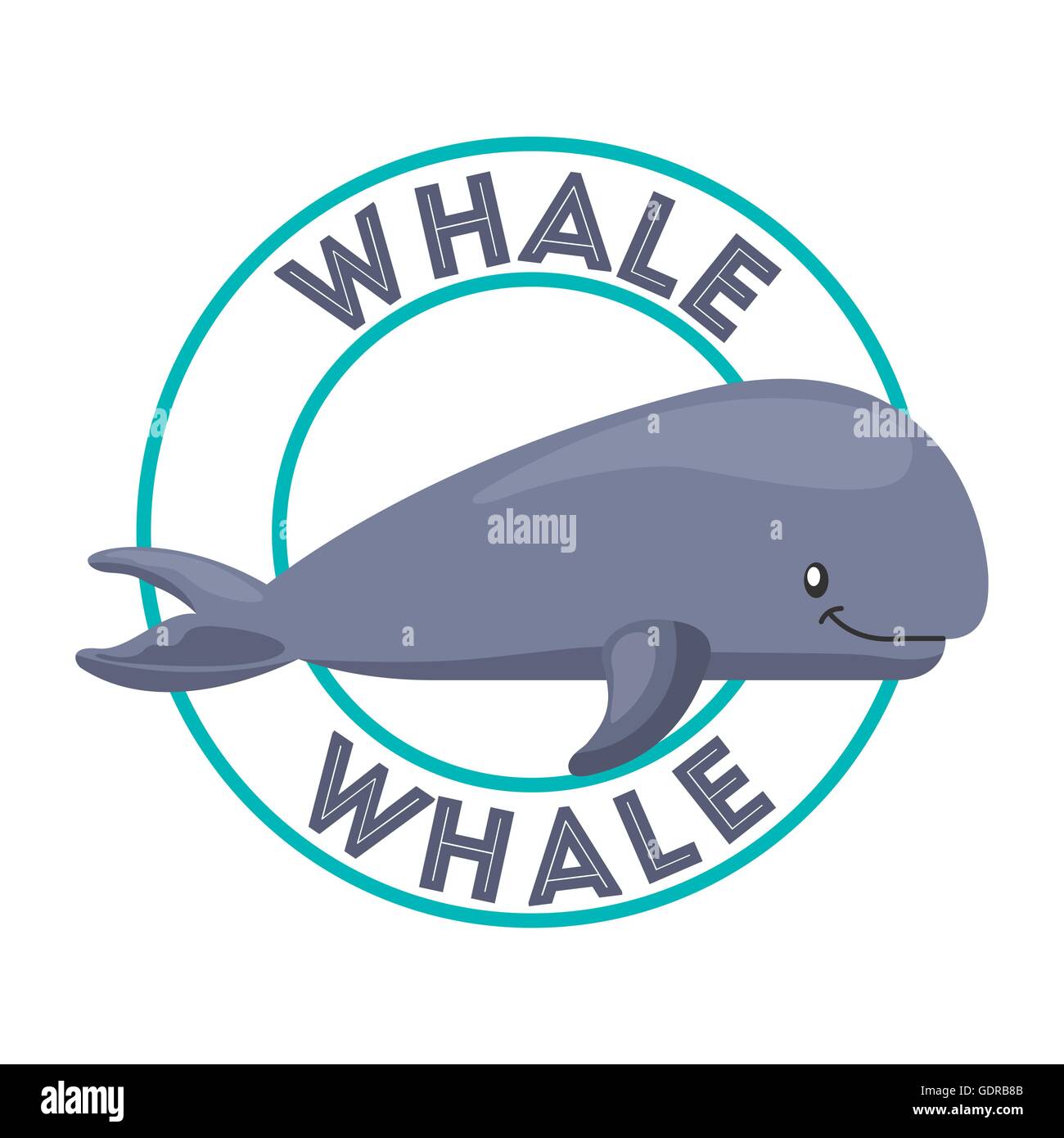 Whale icon. Sea life design. Vector graphic Stock Vector Image & Art ...