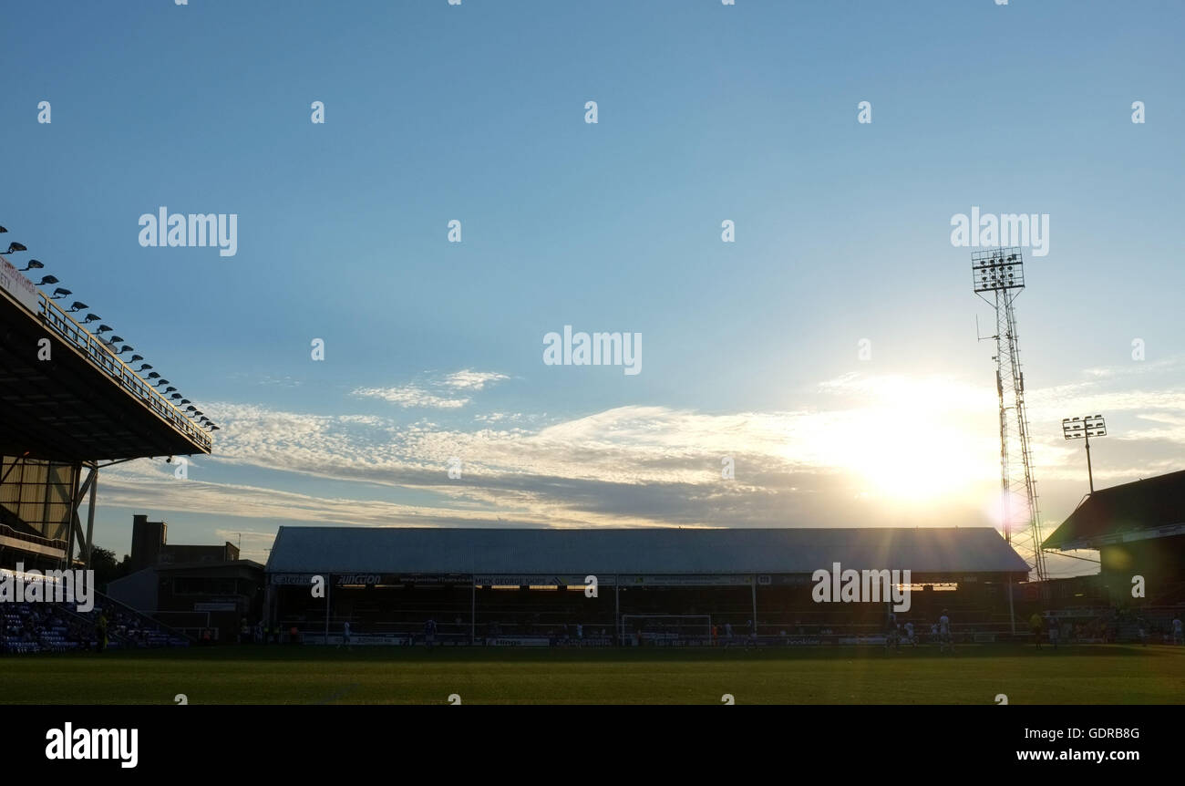 General View during the pre-season friendly match at the ABAX Stadium ...