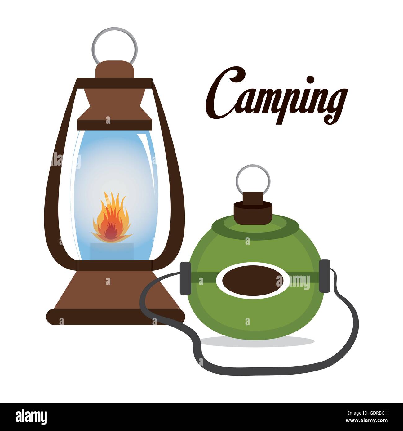 Glass canteen Cut Out Stock Images & Pictures - Alamy