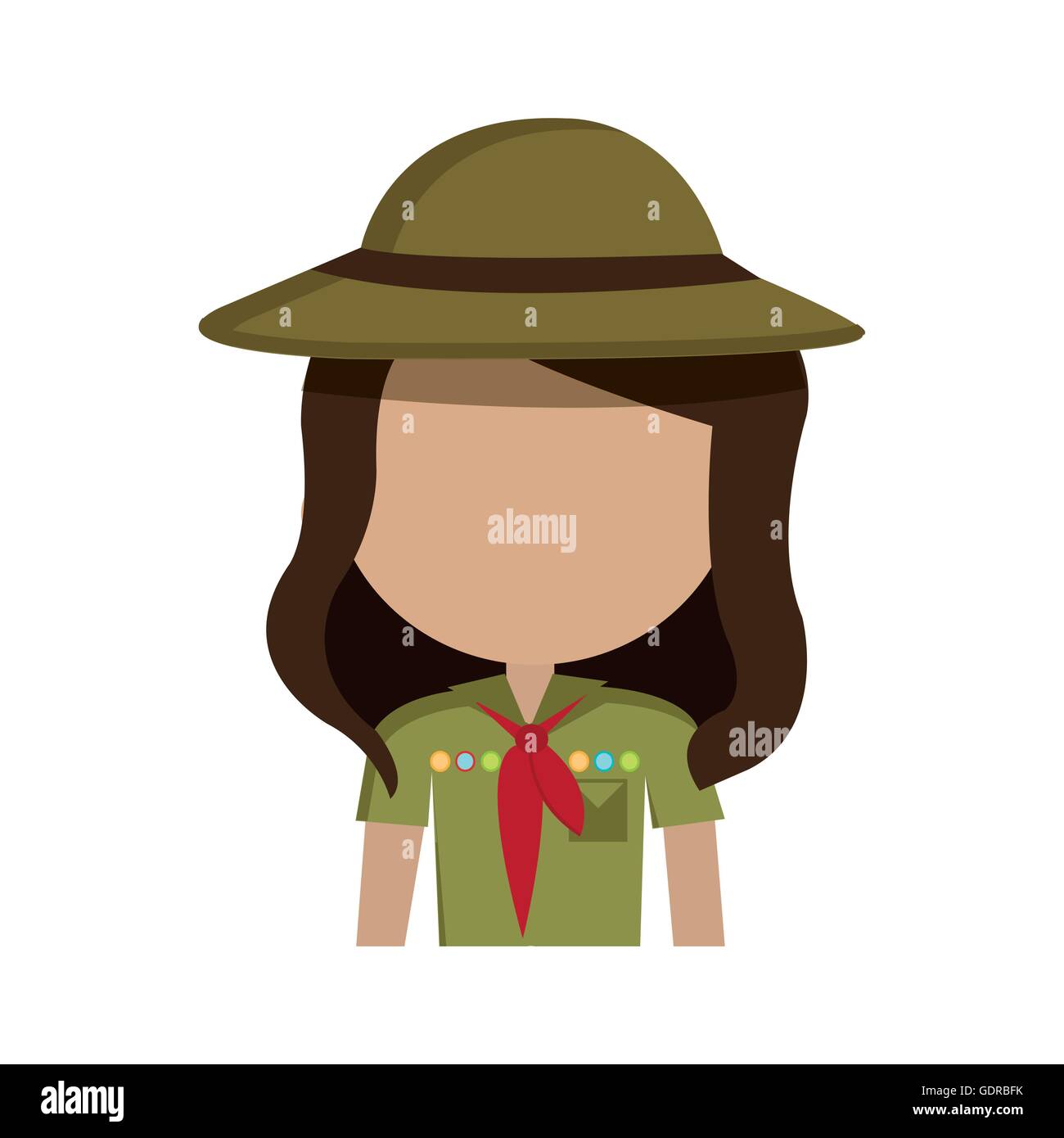 scout character isolated icon design Stock Vector Image & Art - Alamy