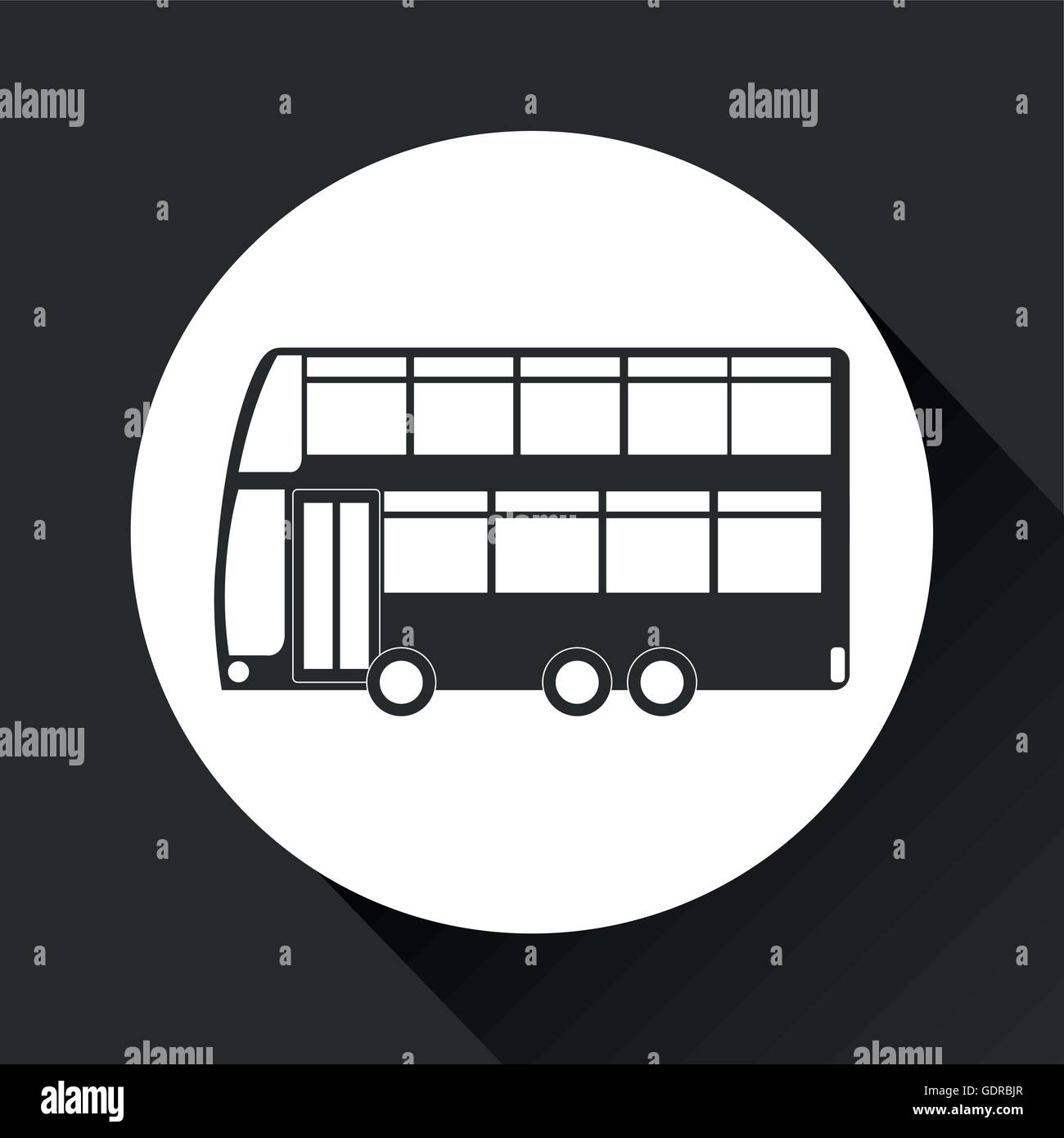 Bus stop over Stock Vector Images - Alamy