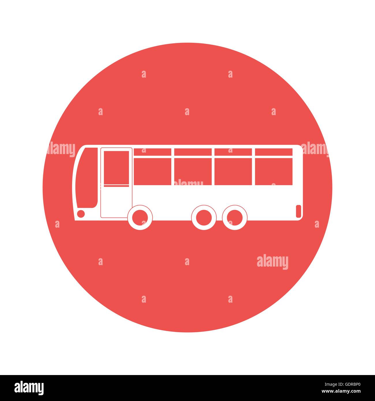 School bus circle Cut Out Stock Images & Pictures - Alamy