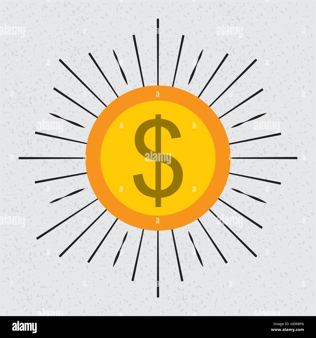 Coin icon. Bank and Money design. Vector graphic Stock Vector Image ...