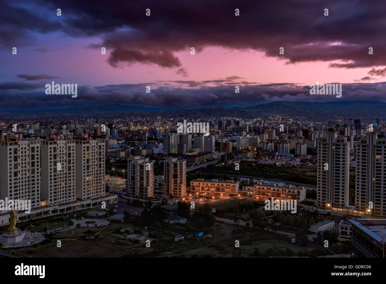 Mongolia city hi-res stock photography and images - Alamy