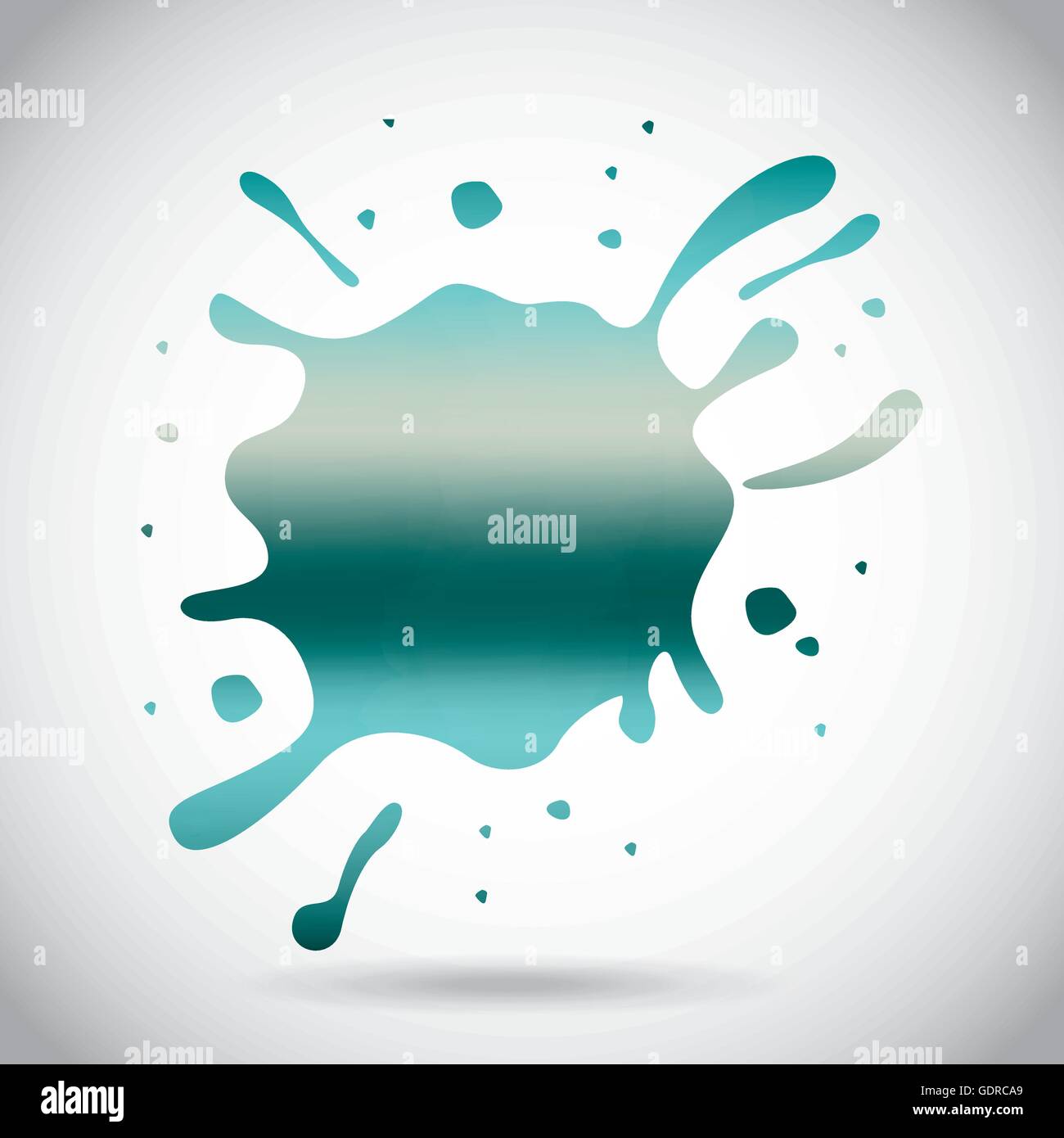 Blue draw. Watercolor design. Vector graphic Stock Vector Image & Art ...