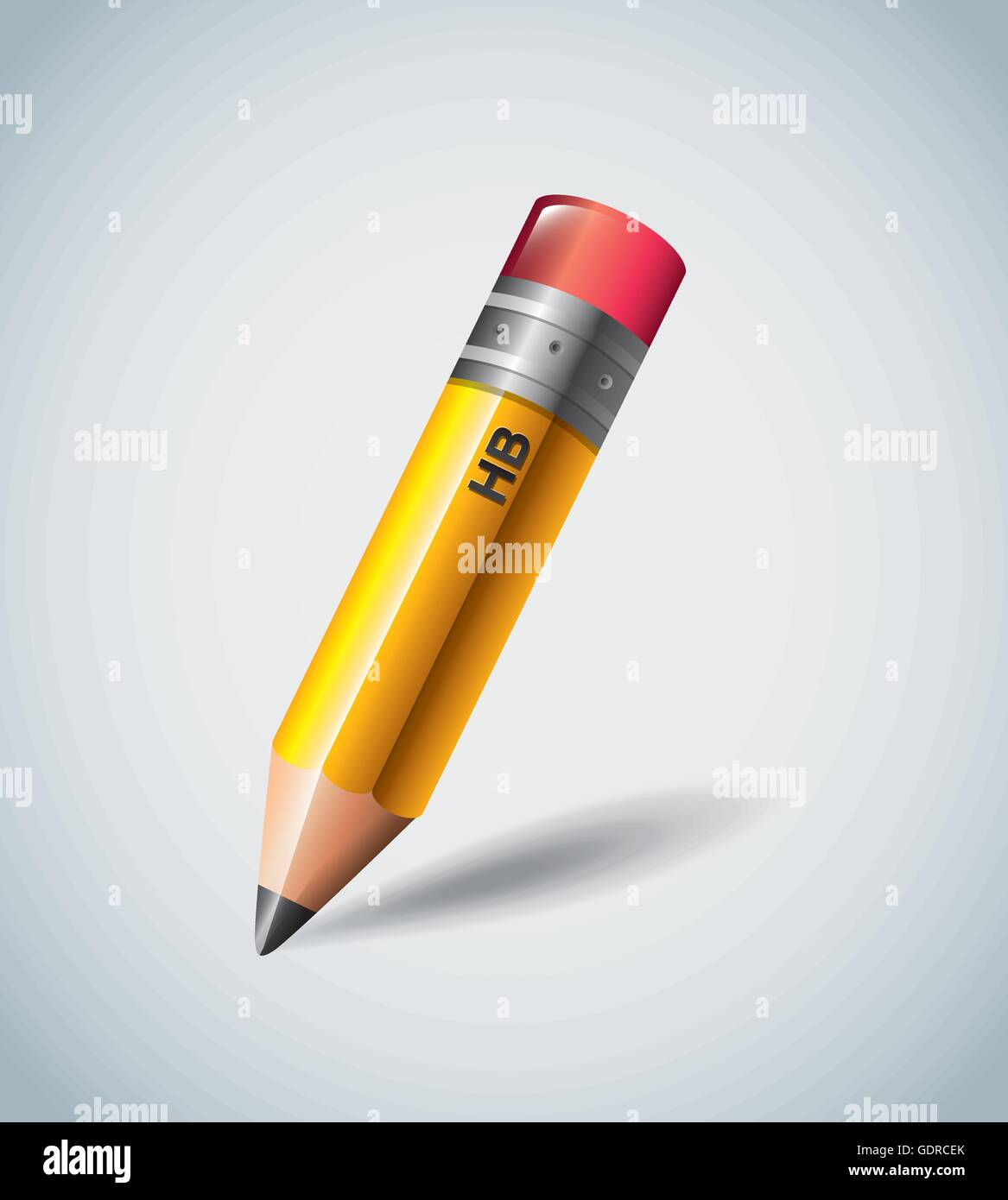 Pencil icon. Instrument design. Vector graphic Stock Vector Image & Art ...