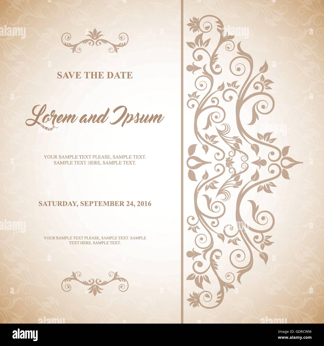 Card icon. Invitation and Save the date design. Vector graphic Stock ...