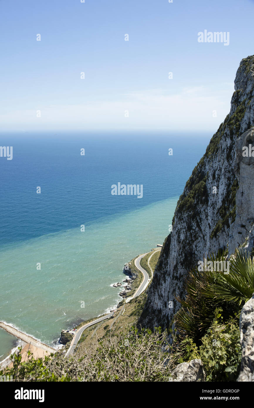 Rugged cliffs of gibraltar hi-res stock photography and images - Alamy