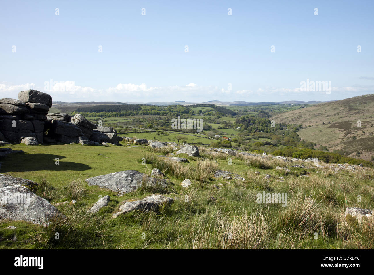 Dartmoor National Park Stock Photo - Alamy