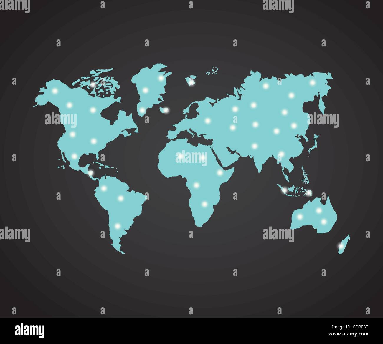 Earth and lights icon. World and Map design. Vector graphic Stock ...