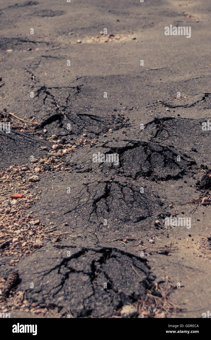 Bituminous concrete pavement hi-res stock photography and images - Alamy