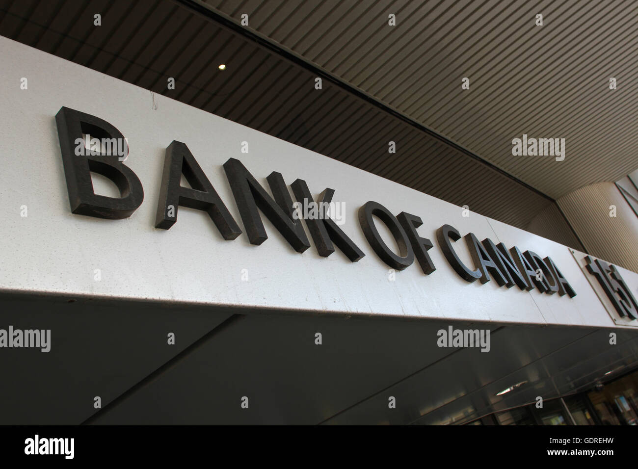 The Bank of Canada in Ottawa, Ontario Stock Photo - Alamy