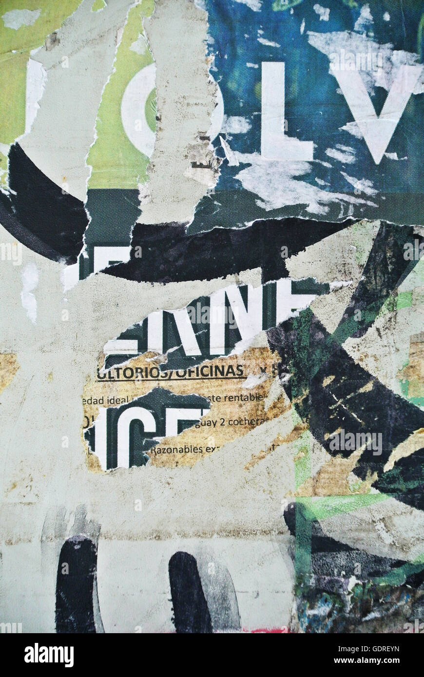 Photograph of urban random collage background or paper texture Stock ...