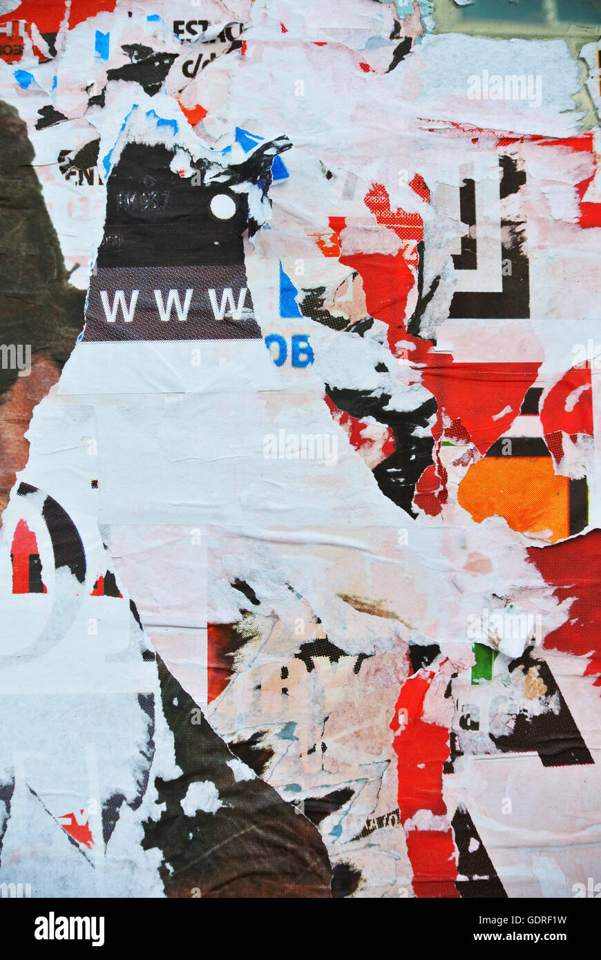 Photograph of urban random collage background or paper texture Stock ...