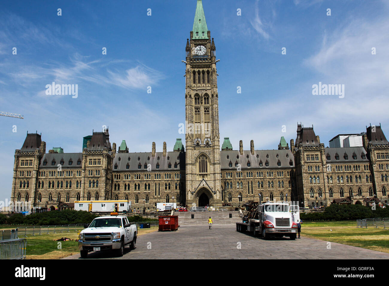 Ottawa Parliament Buildings Trudeau High Resolution Stock Photography ...