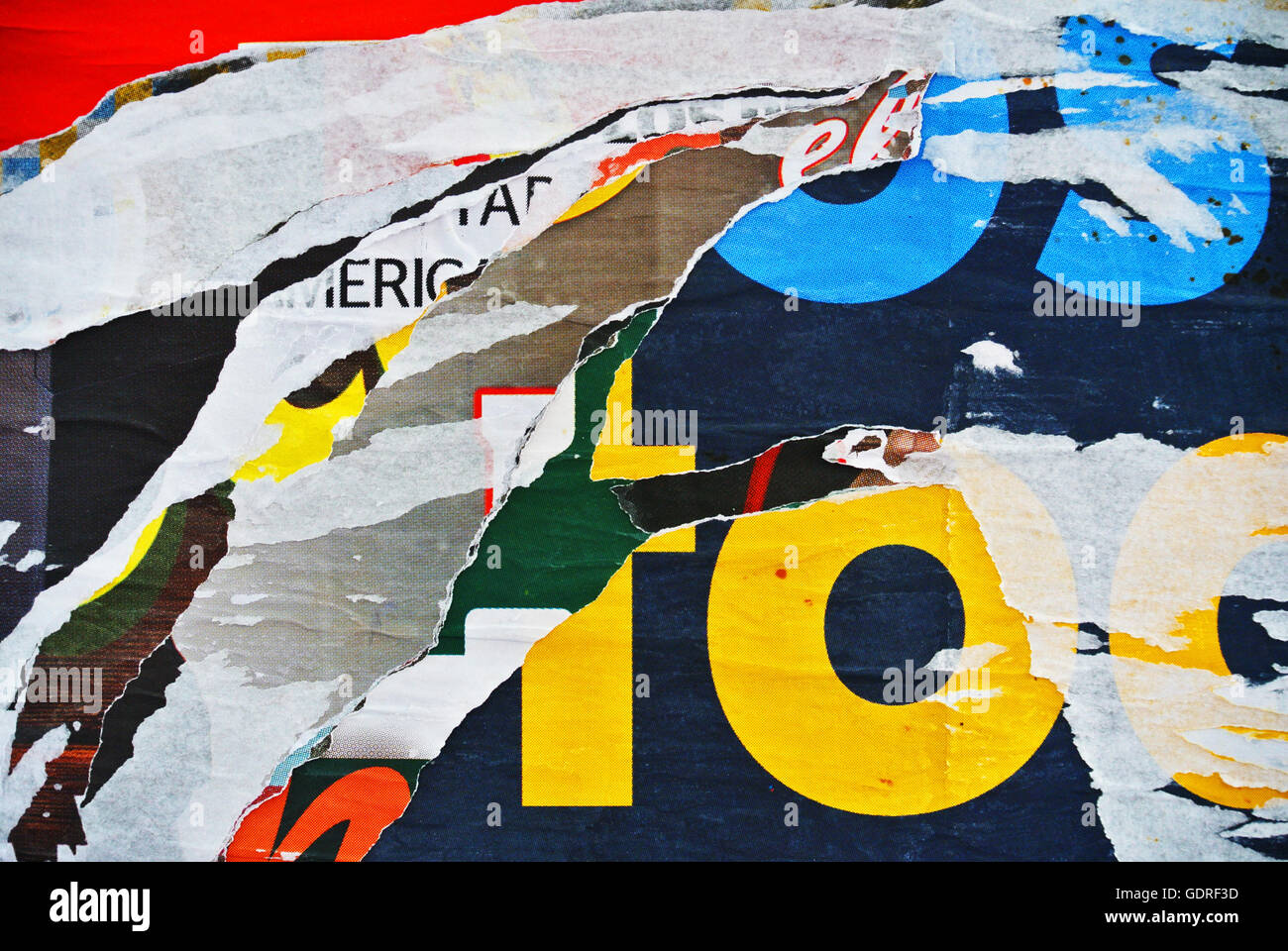 Photograph of urban random collage background or paper texture Stock ...