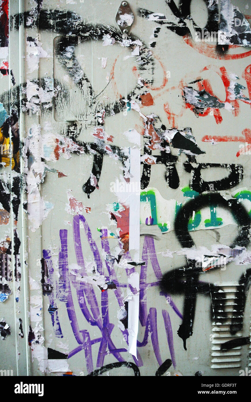 Photograph of urban random collage background or paper texture Stock ...