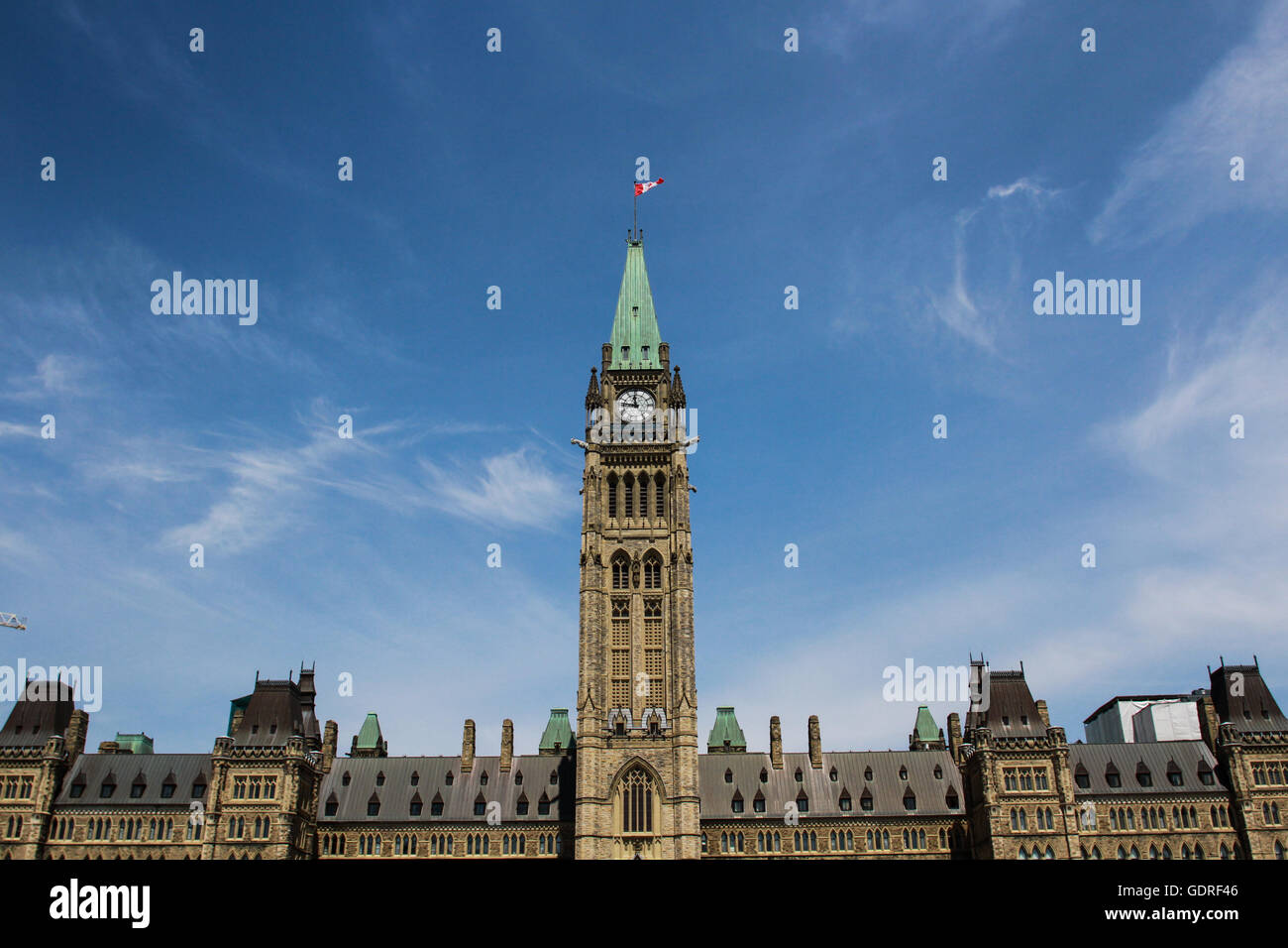 The Parliament Building in Ottawa, Ontario Stock Photo - Alamy