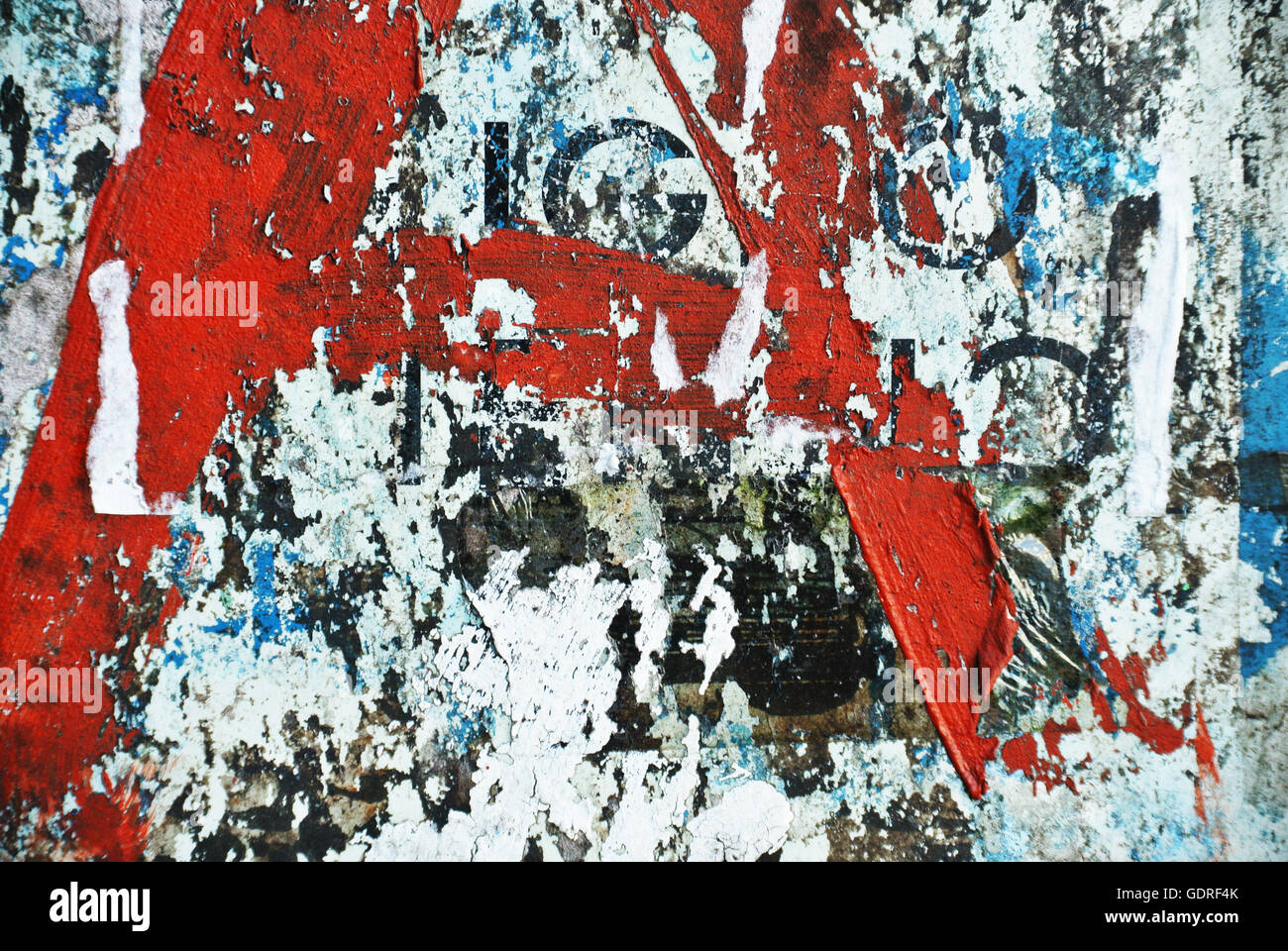 Photograph of urban random collage background or paper texture Stock ...