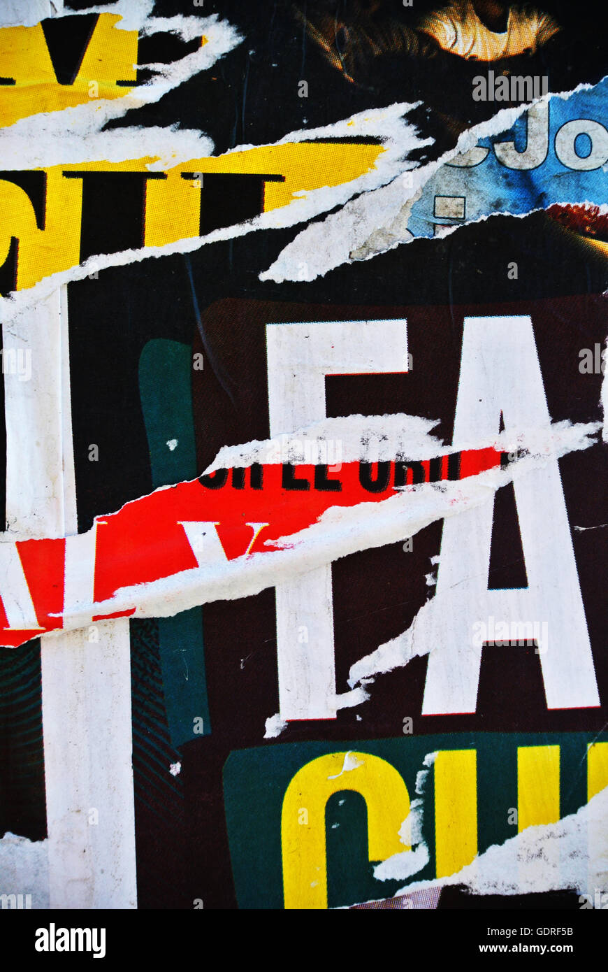 Photograph of urban random collage background or paper texture Stock ...