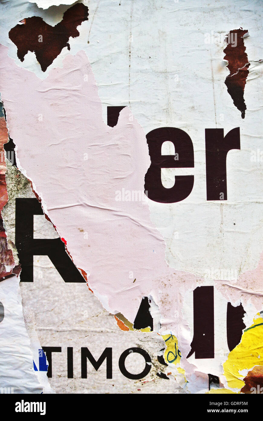 Photograph of urban random collage background or paper texture Stock ...