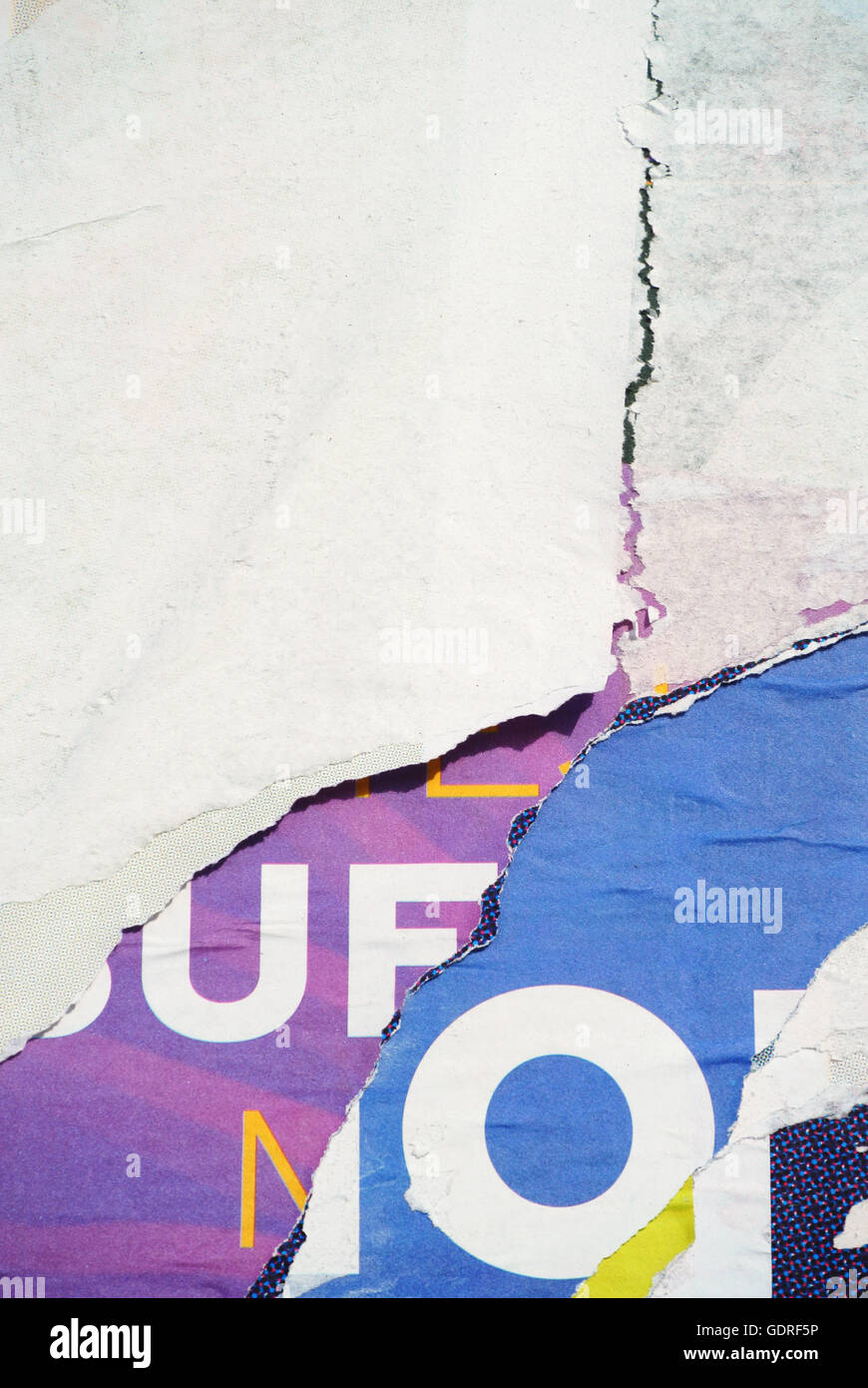 Photograph of urban random collage background or paper texture Stock ...