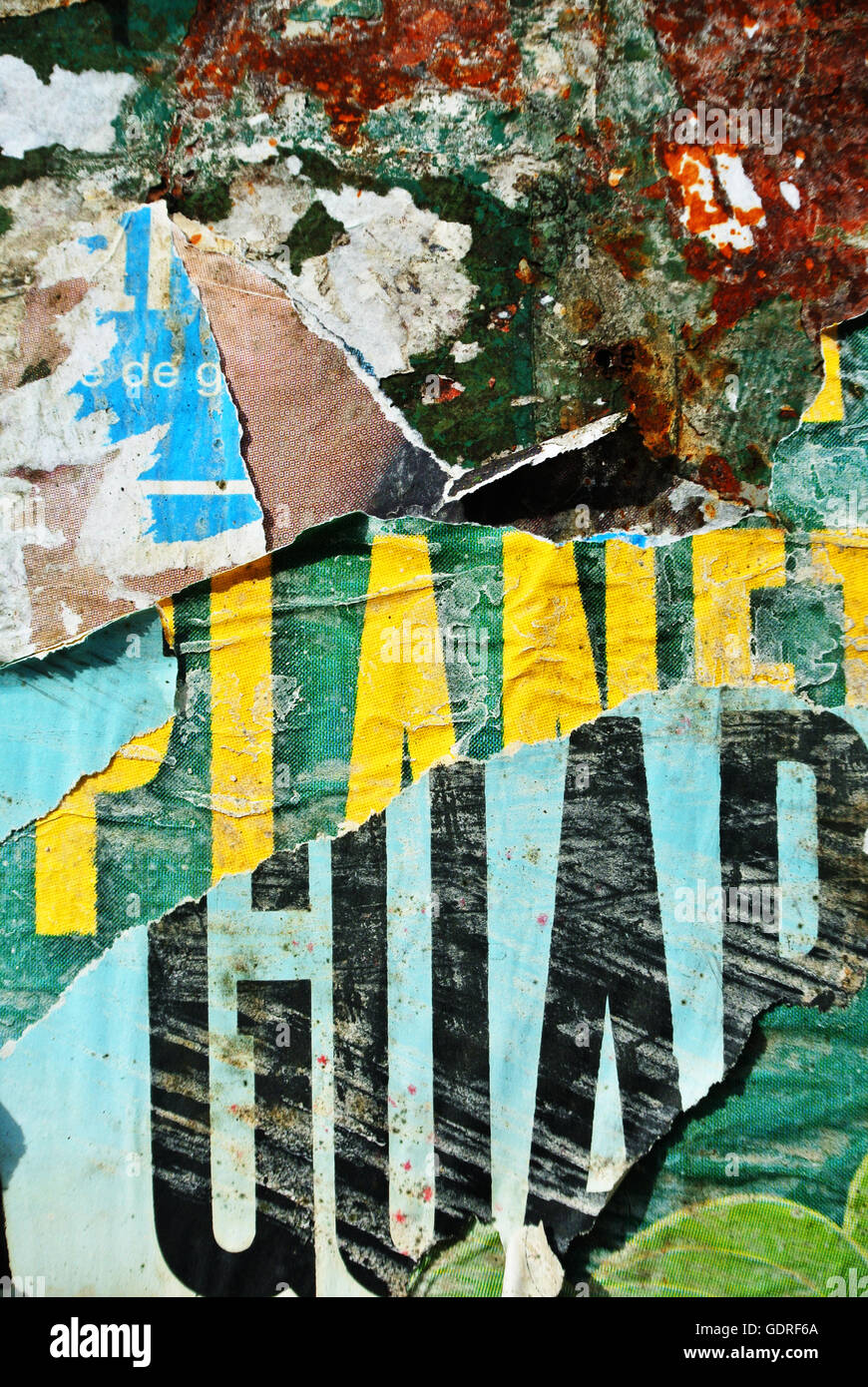 Photograph of urban random collage background or paper texture Stock ...