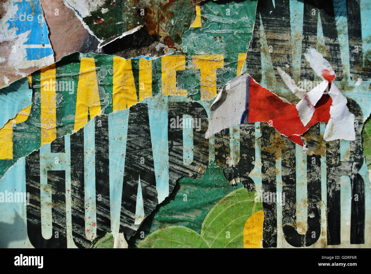 Photograph of urban random collage background or paper texture Stock ...