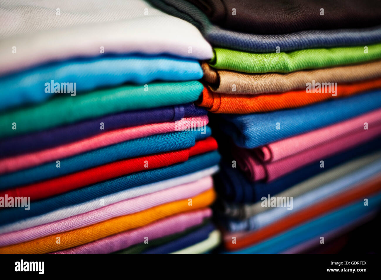Multi coloured shirts hi-res stock photography and images - Alamy