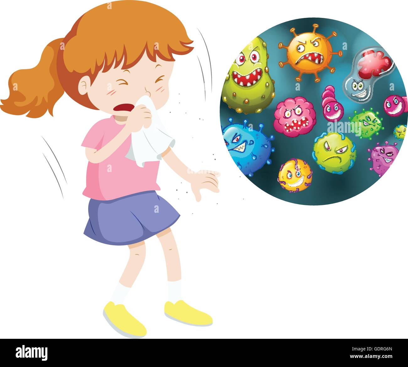 Young germ Stock Vector Images - Alamy