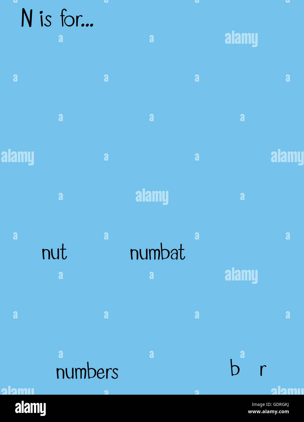 Different N Letters