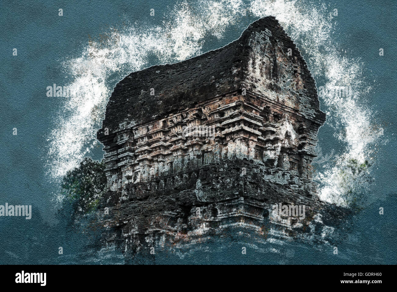 My Son, Ancient Hindu tamples Stock Photo - Alamy