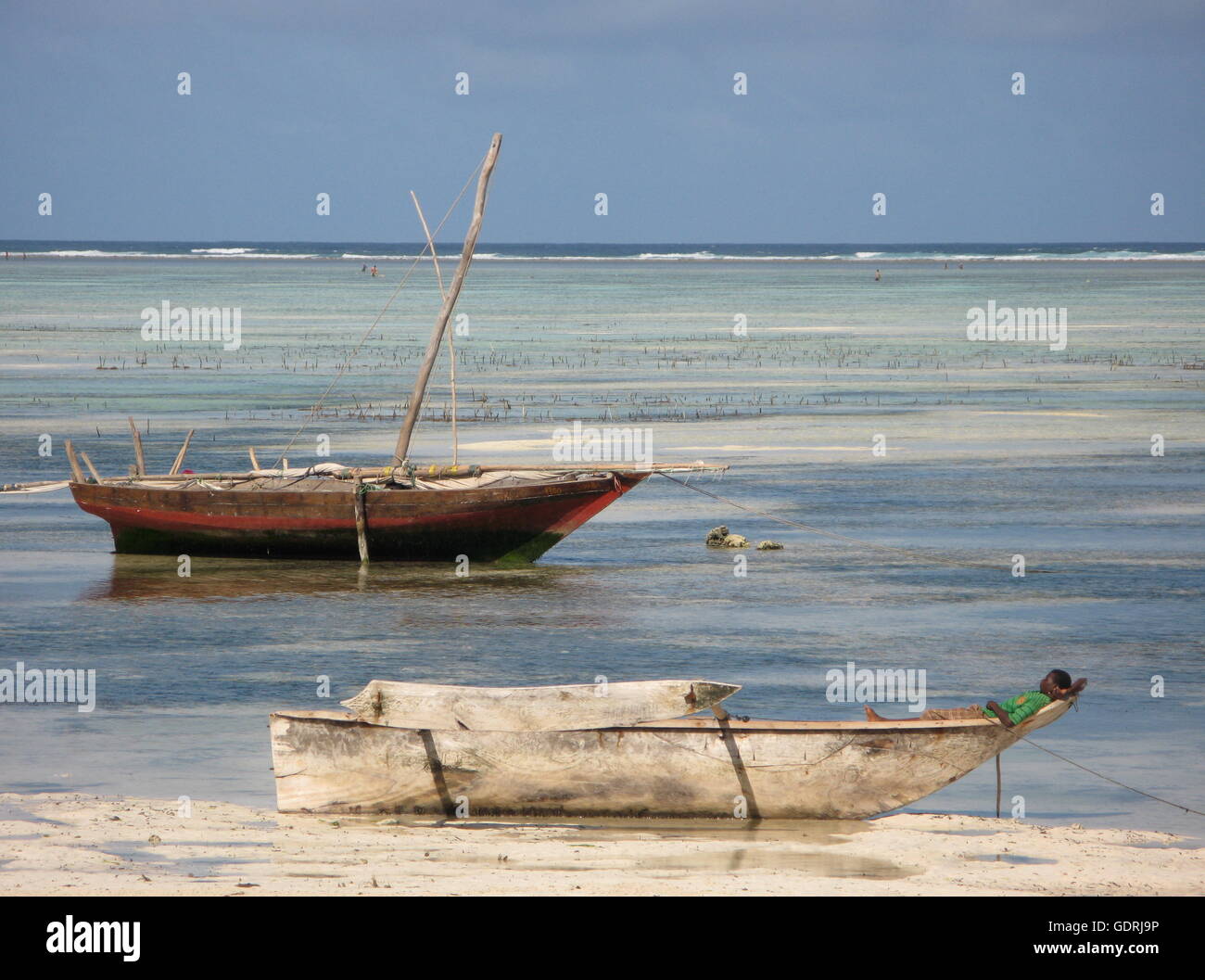 geography / travel, Tanzania, Zanzibar, East coast, Makunduchi ...