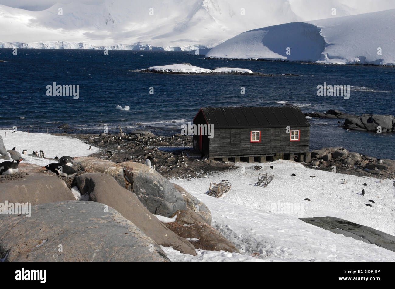 geography / travel, Antarctica, Port Lockroy, British Antarctic ...