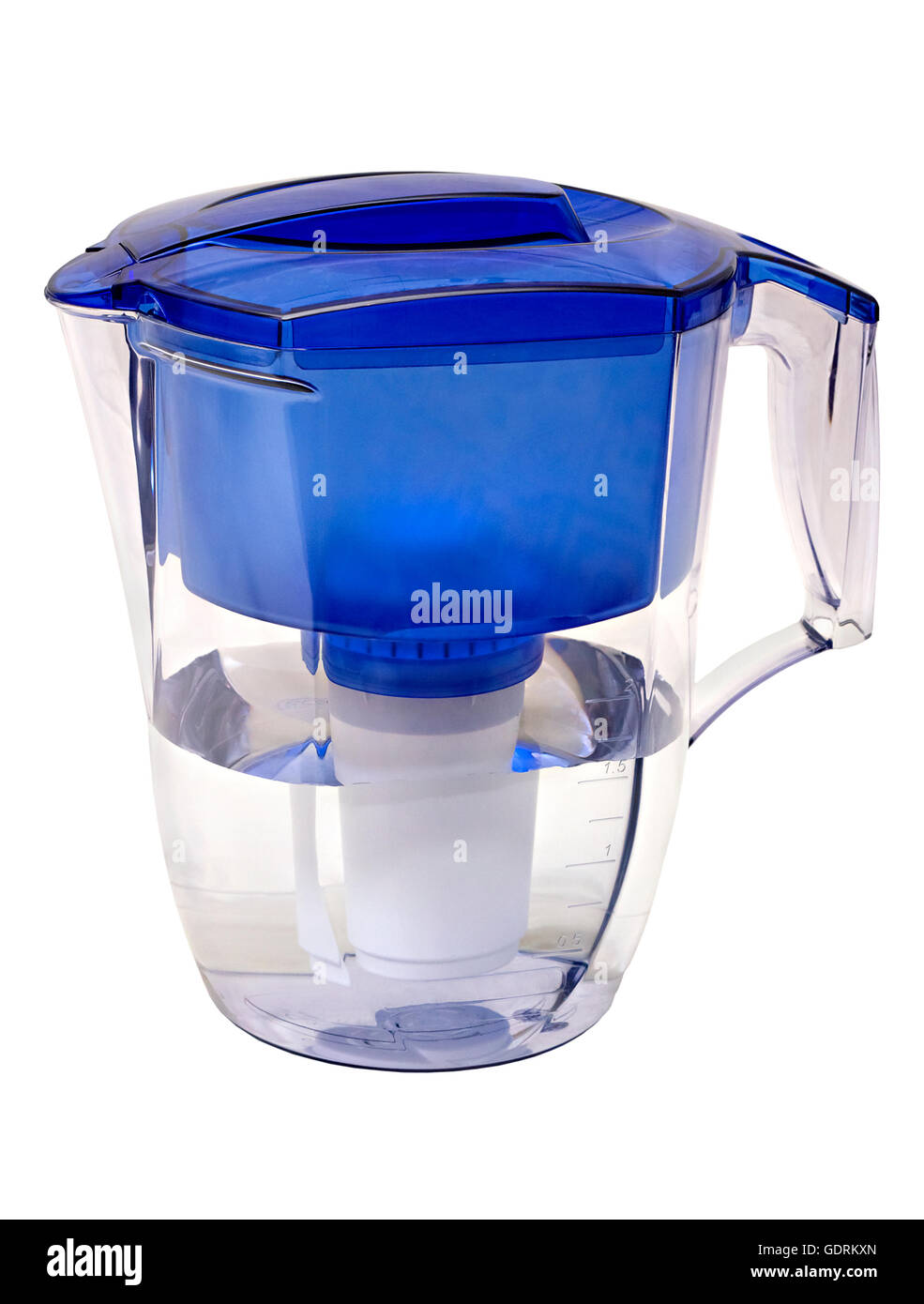 water filter in a plastic jug isolated on white background Stock Photo ...