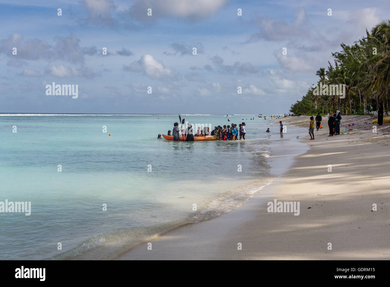 Maldives locals hi-res stock photography and images - Alamy