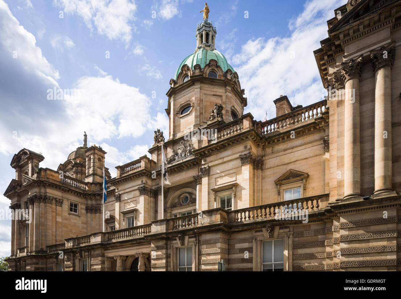 The Bank of Scotland head office building on the Mound, Edinburgh ...