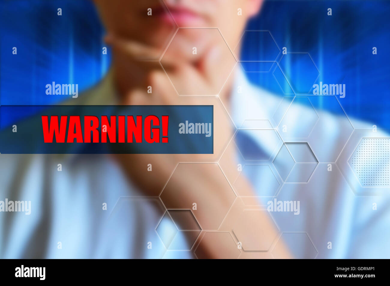 Warning abstract hi-res stock photography and images - Alamy
