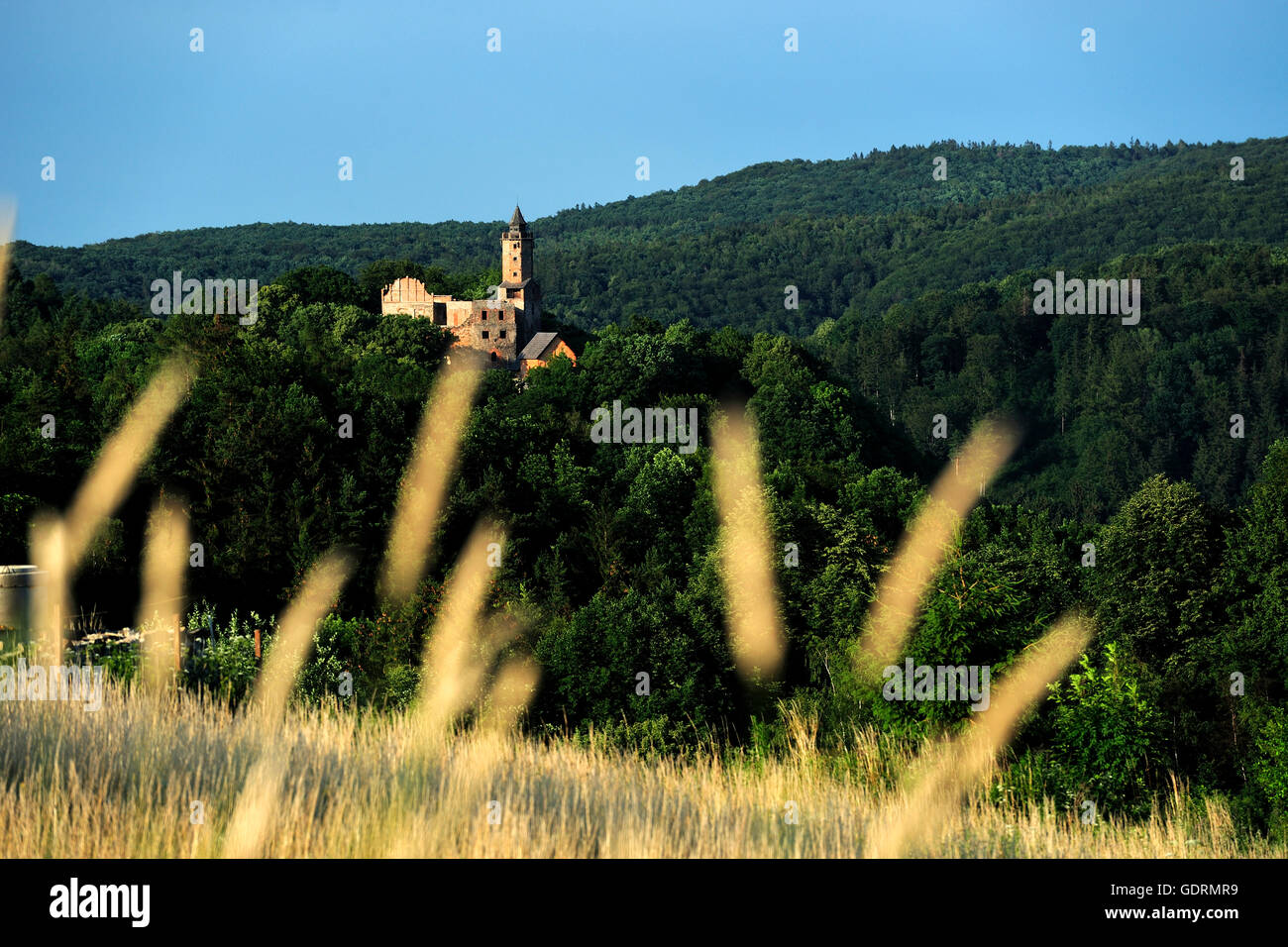 dolnoslaskie, castle grodno, architecture, zagorze sl, silesia, poland ...