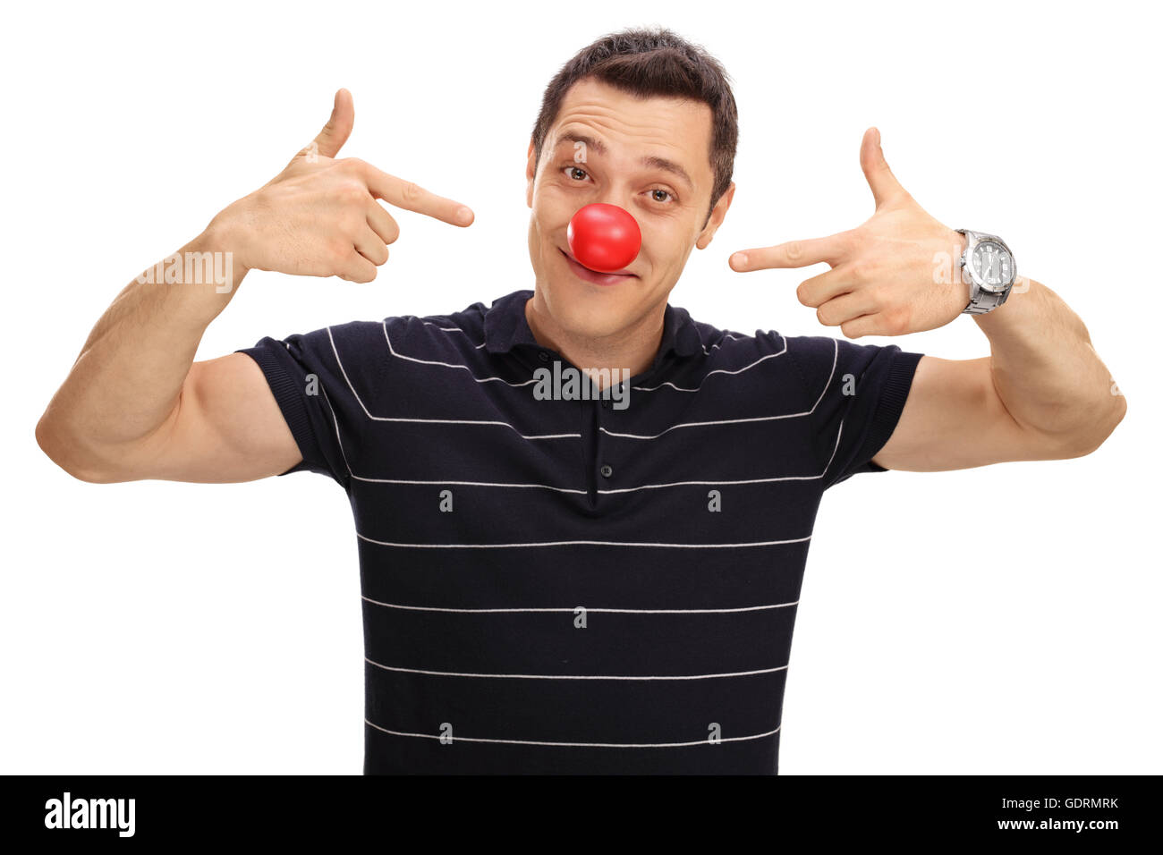 Nose pointing hi-res stock photography and images - Alamy