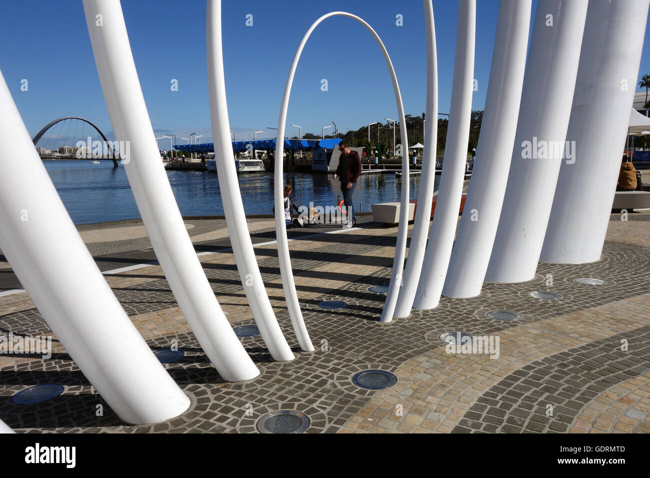 Elizabeth quay perth spanda hi-res stock photography and images - Alamy