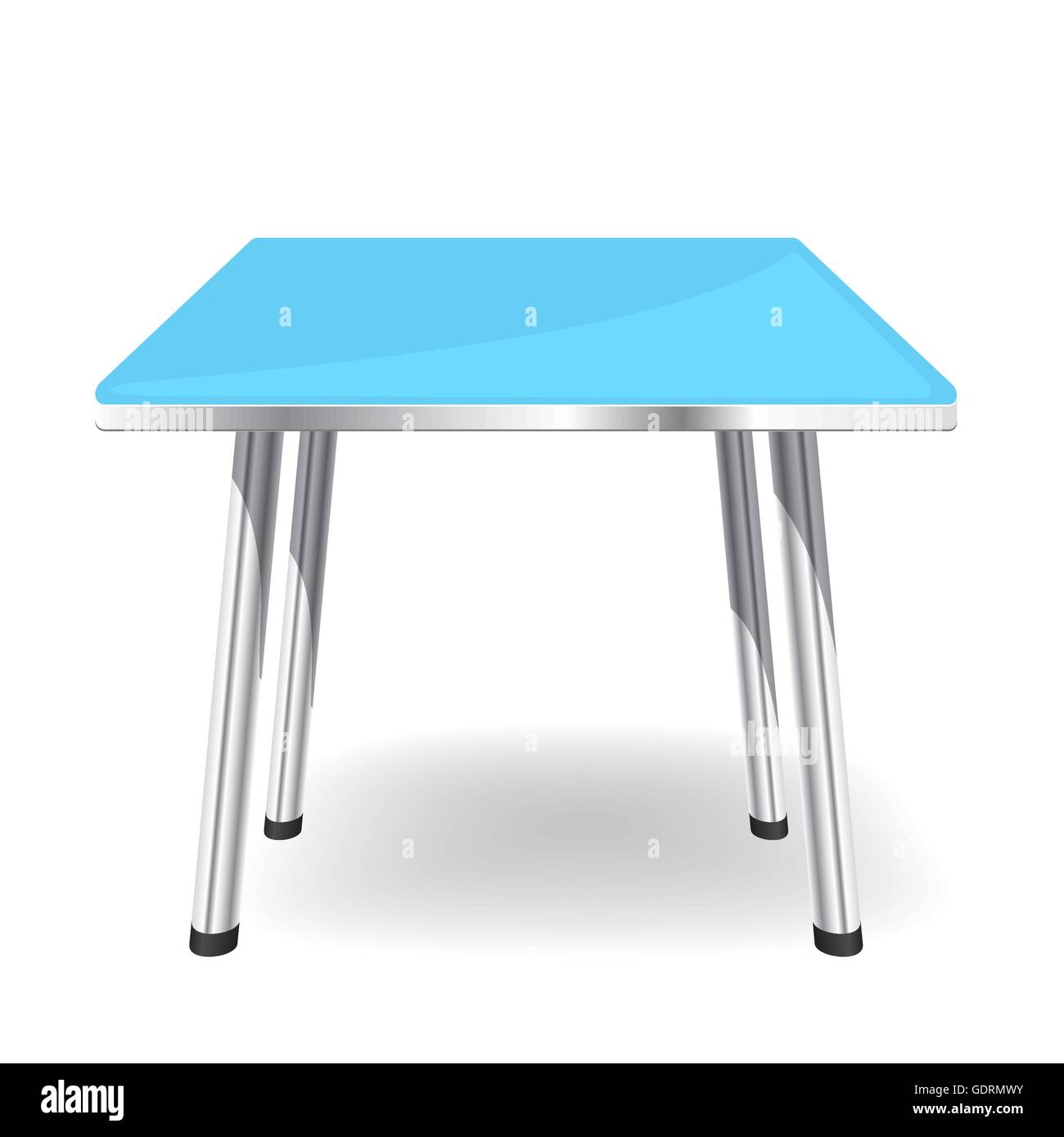 Empty rectangle Table Stock Vector Image & Art - Alamy
