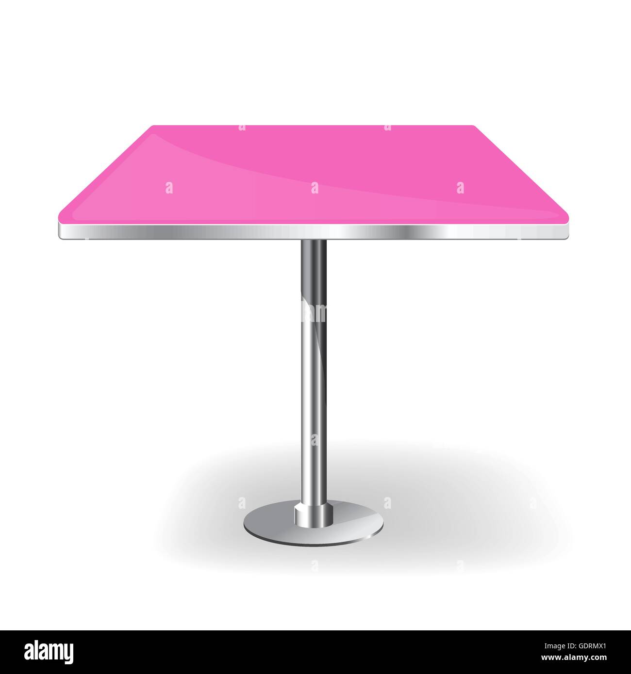 Empty rectangle Table Stock Vector Image & Art - Alamy