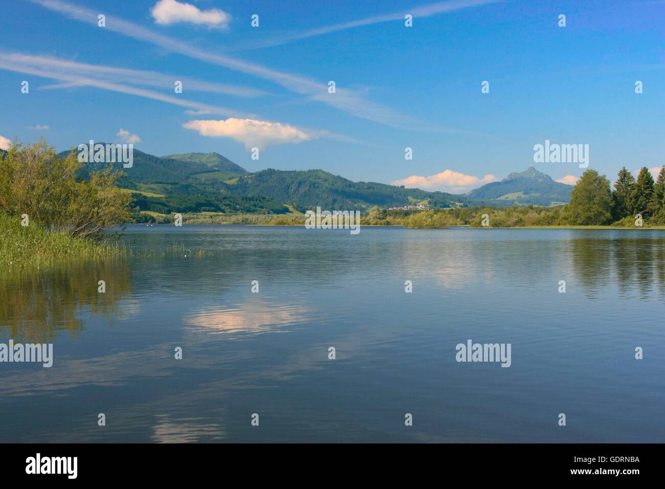 geography / travel, Germany, Bavaria, landscapes, Alps, Gruentensee ...