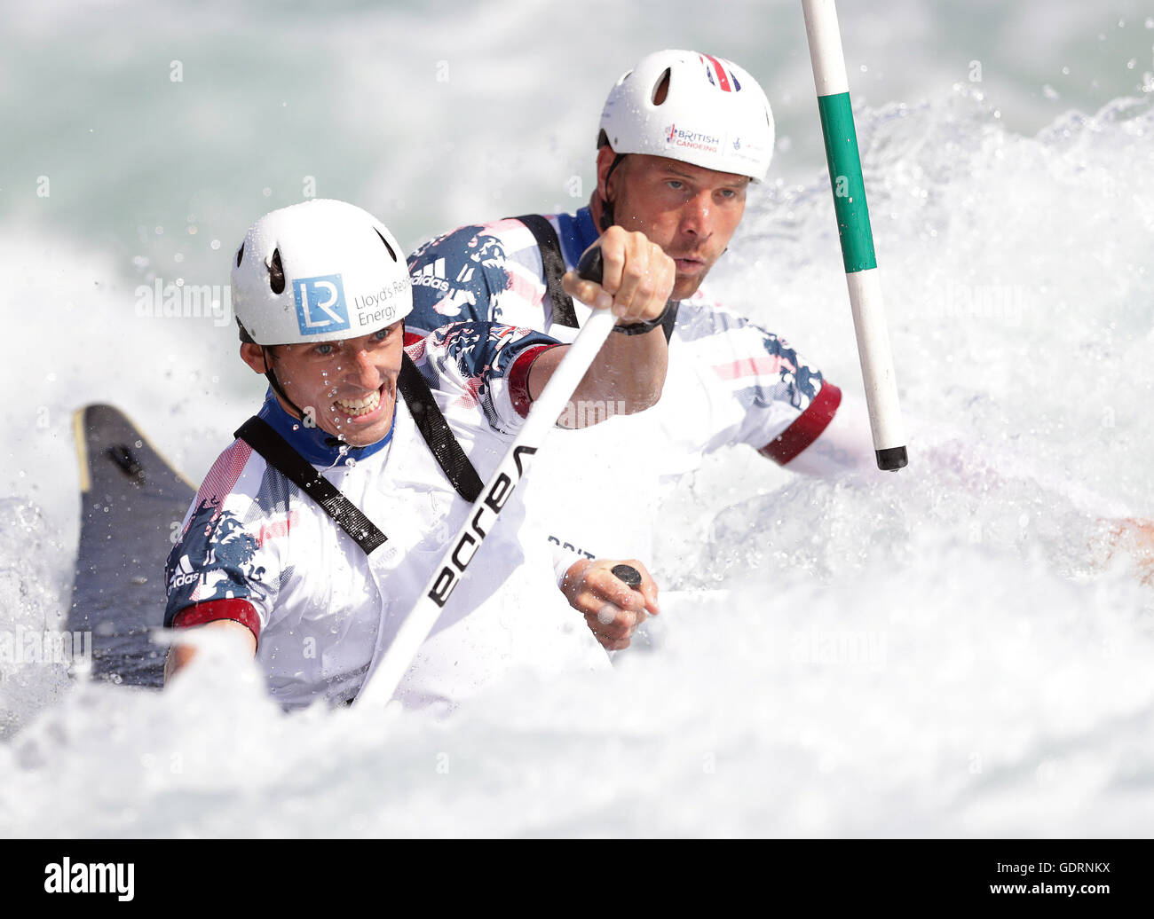Great Britain's David Florence (left) and Richard Hounslow (right ...