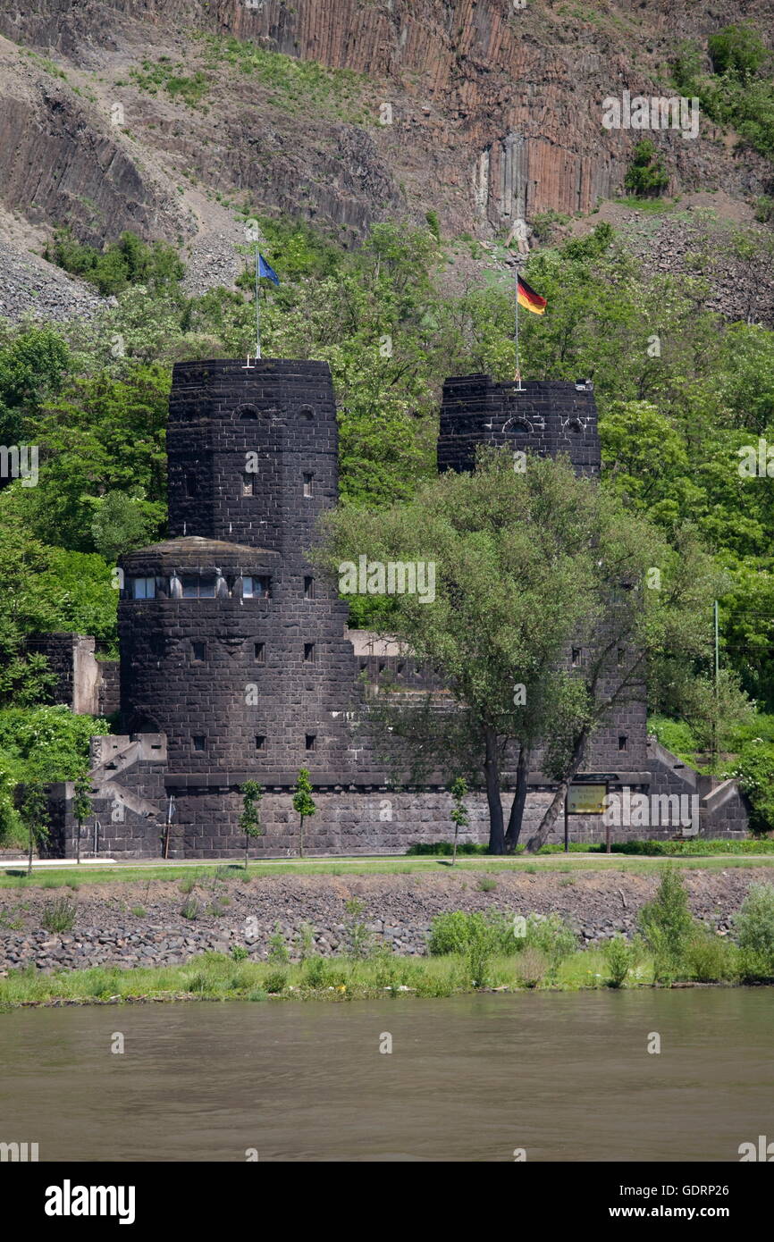 geography / travel, Germany, Rhineland-Palatinate, Erpel on the Rhine ...