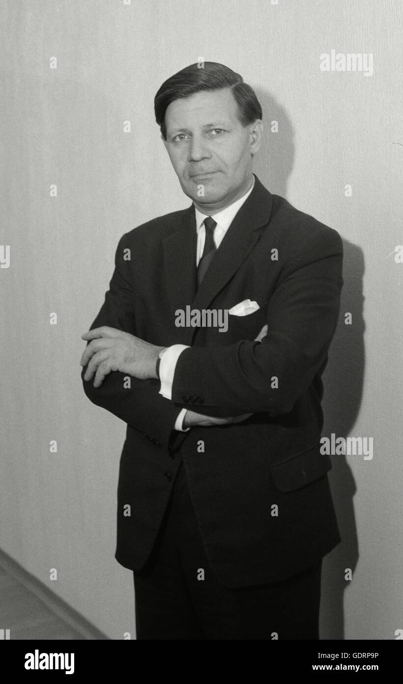 GERMAN Member of Parliament or delegate of the German Bundestag Helmut ...
