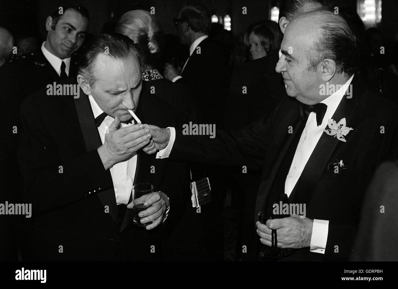 German secretary of state Egon Bahr in Iran, 1972 Stock Photo - Alamy